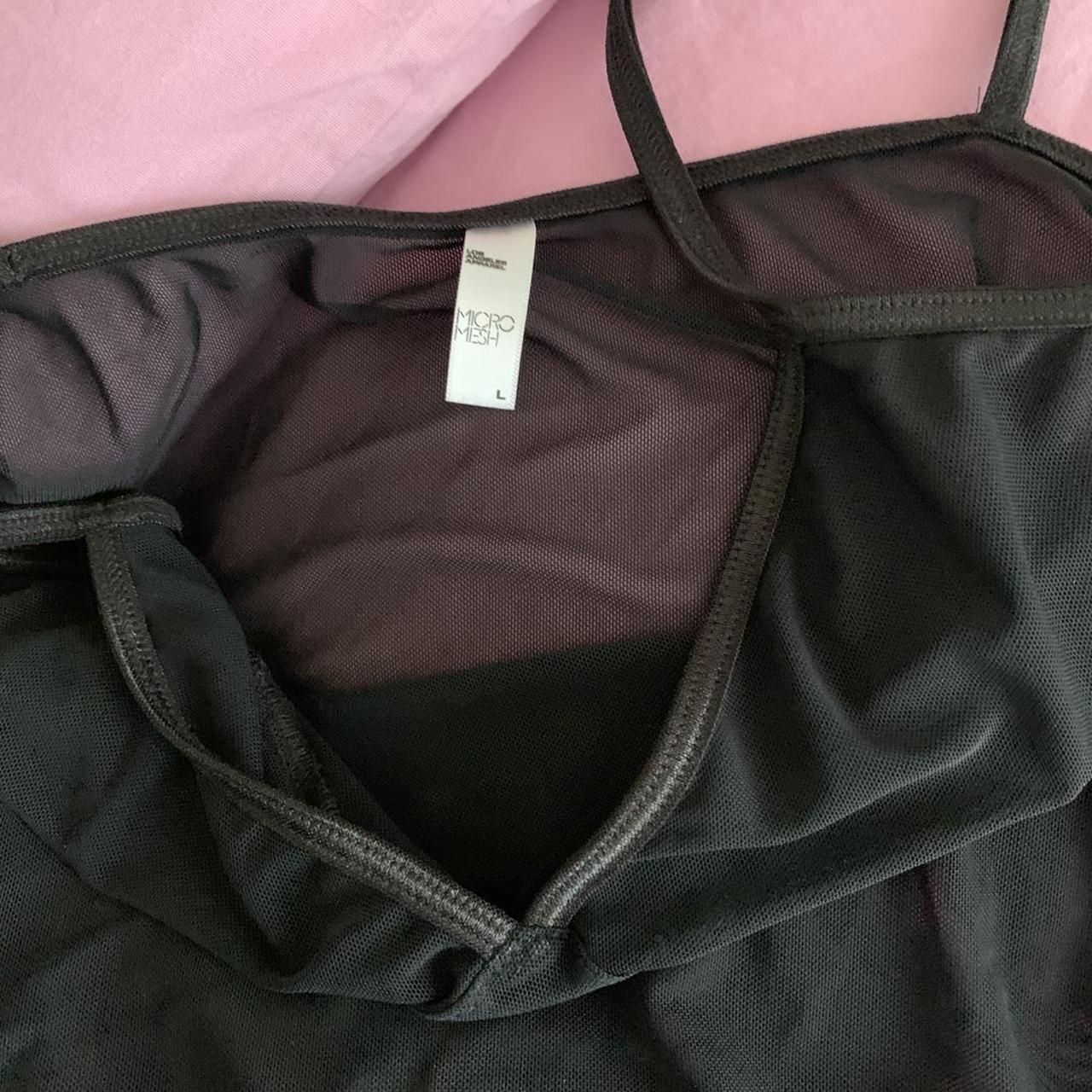 Los Angeles apparel micro mesh unitard Never worn... - Depop