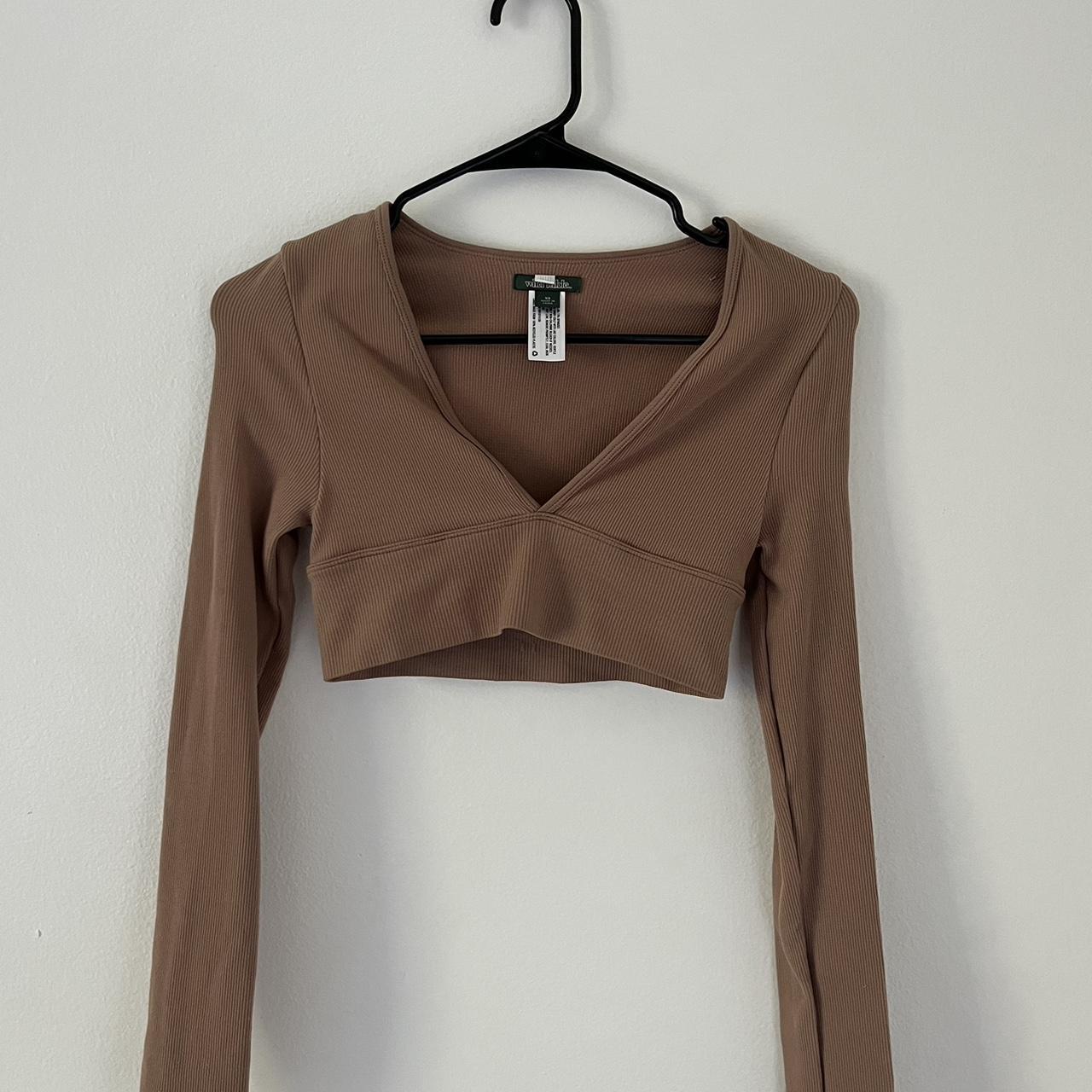 light brown long sleeve from target - Depop