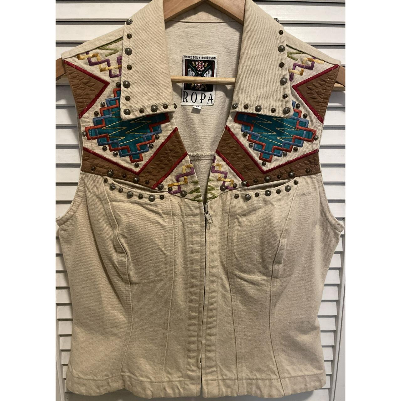 HAIRSTON ROBERSON ROPA Women's Denim Western... - Depop