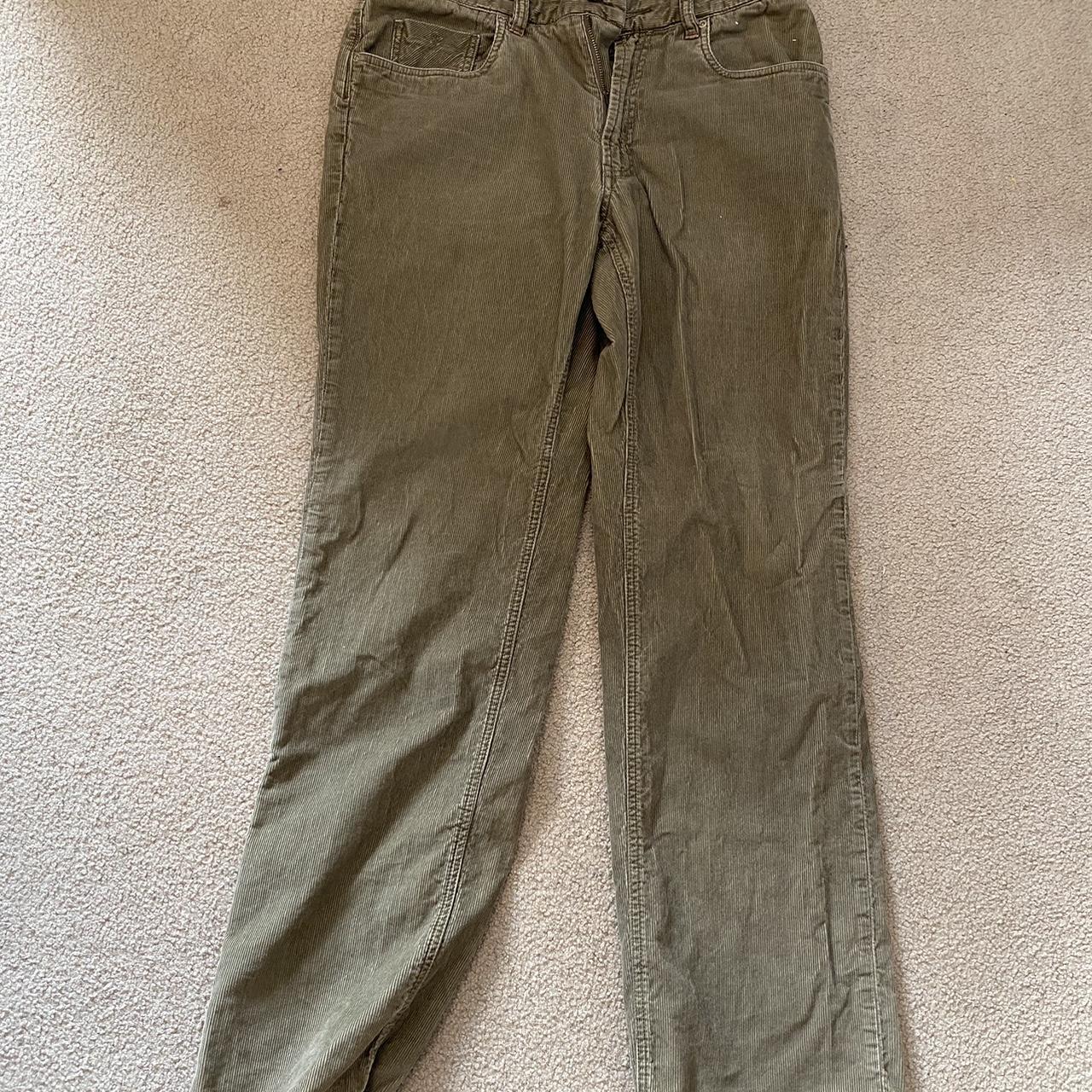 índigo palms corduroy pants size - 36 new used-... - Depop