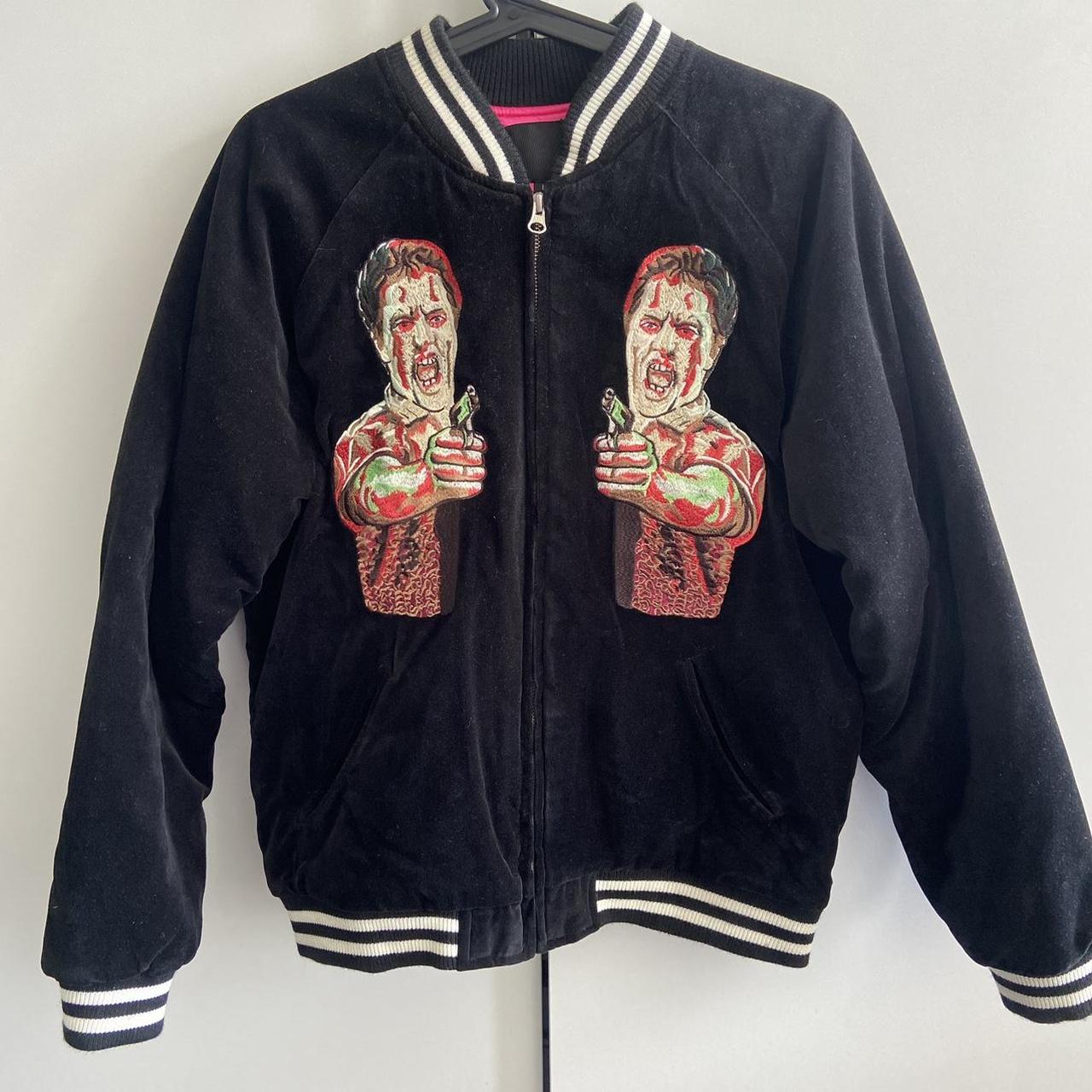 For The Homies “Scarface” Souvenir Jacket sz L Fits... - Depop