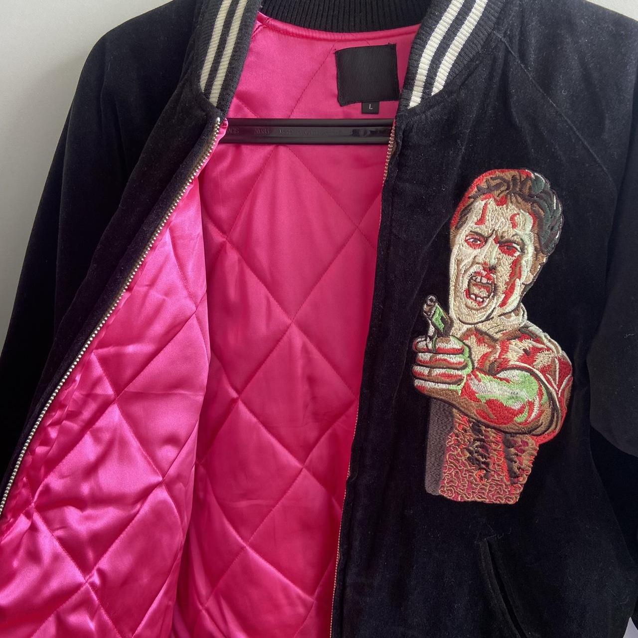 For The Homies “Scarface” Souvenir Jacket sz L Fits... - Depop