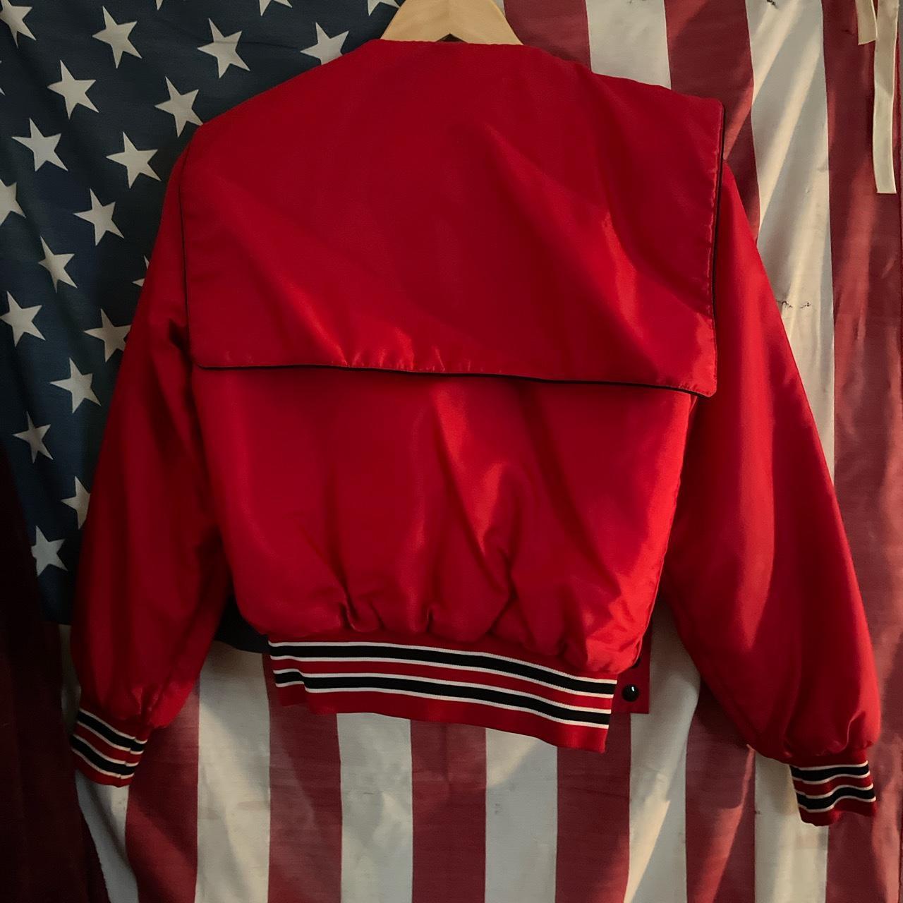 red vintage 50’s school jacket - Depop