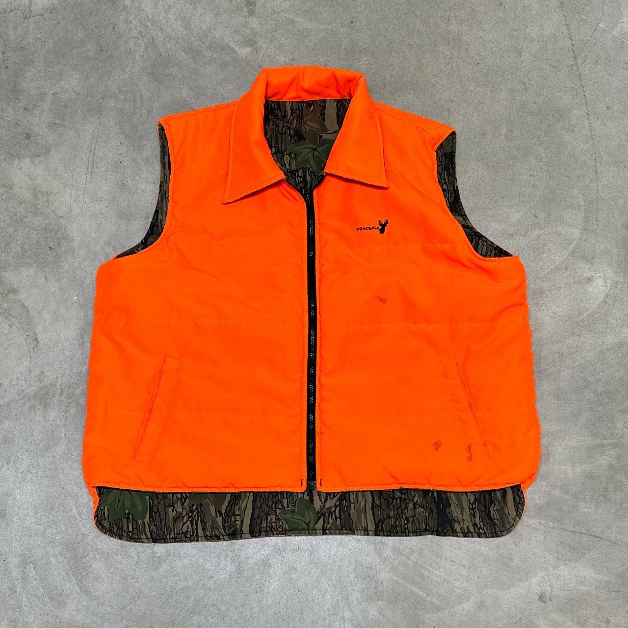 trebark camo reversible hunting vest size:... - Depop