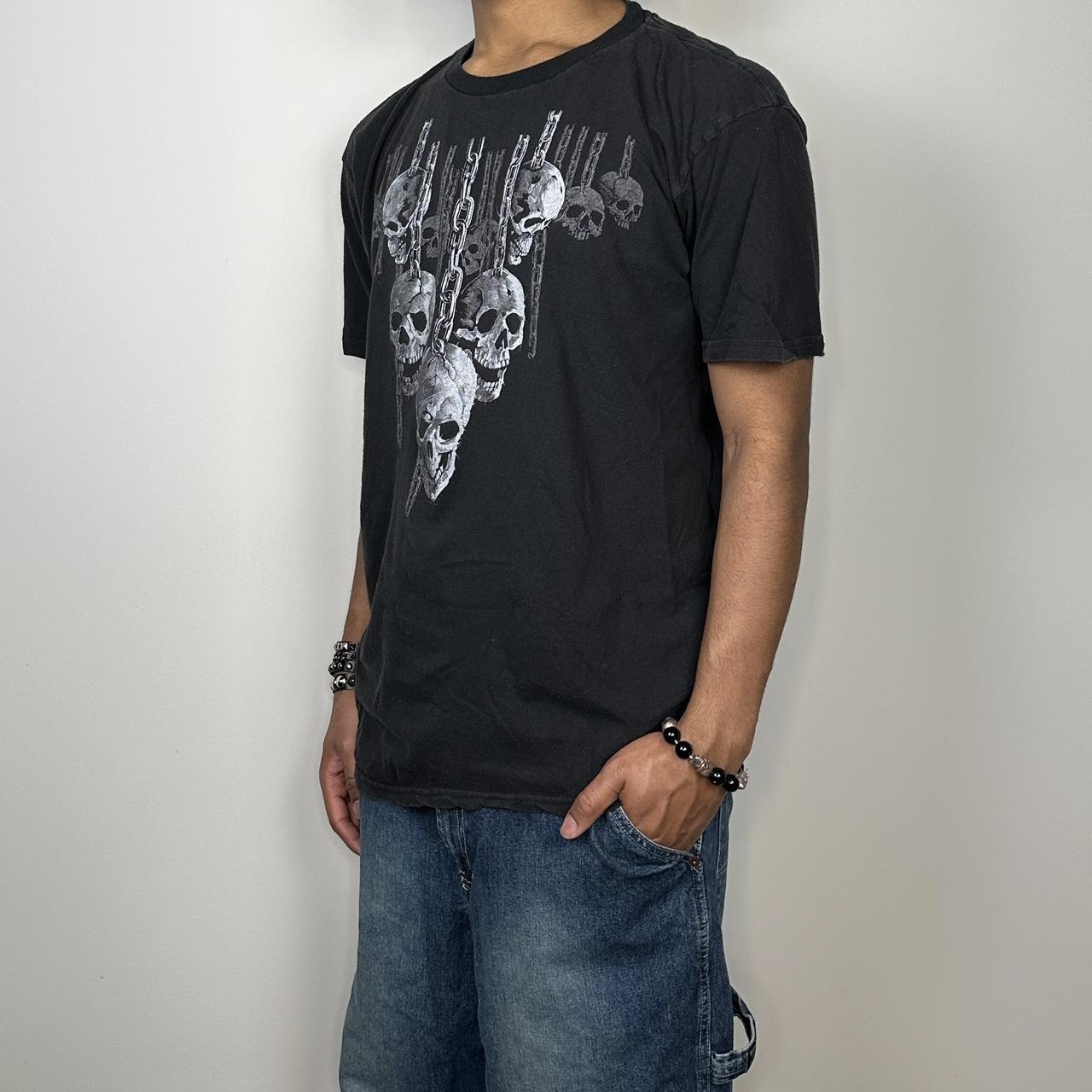 skull tee size: xl model is 5’10 #streetwear... | Depop