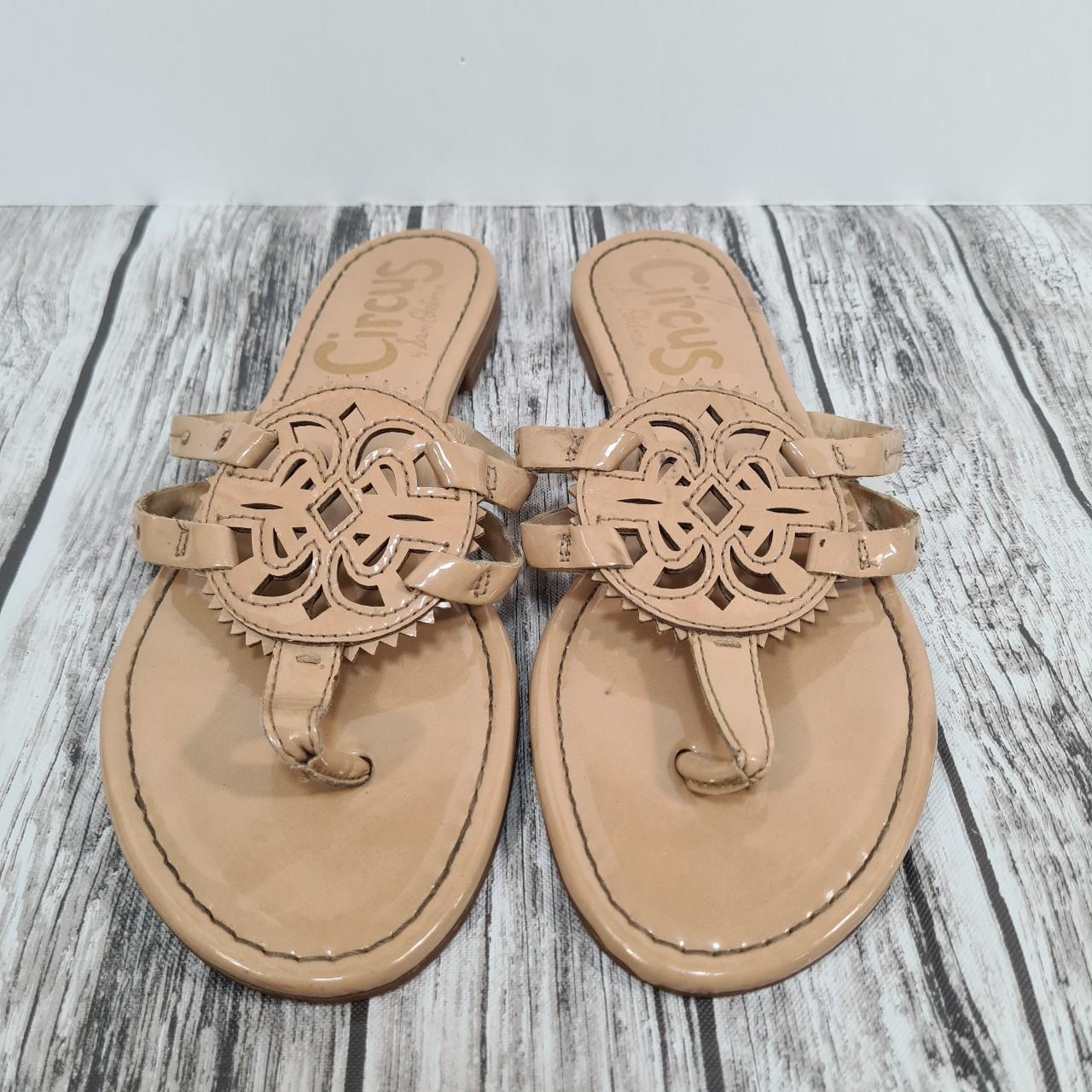 CIRCUS By Sam Edelman Canyon Flat Sandals Almond... - Depop