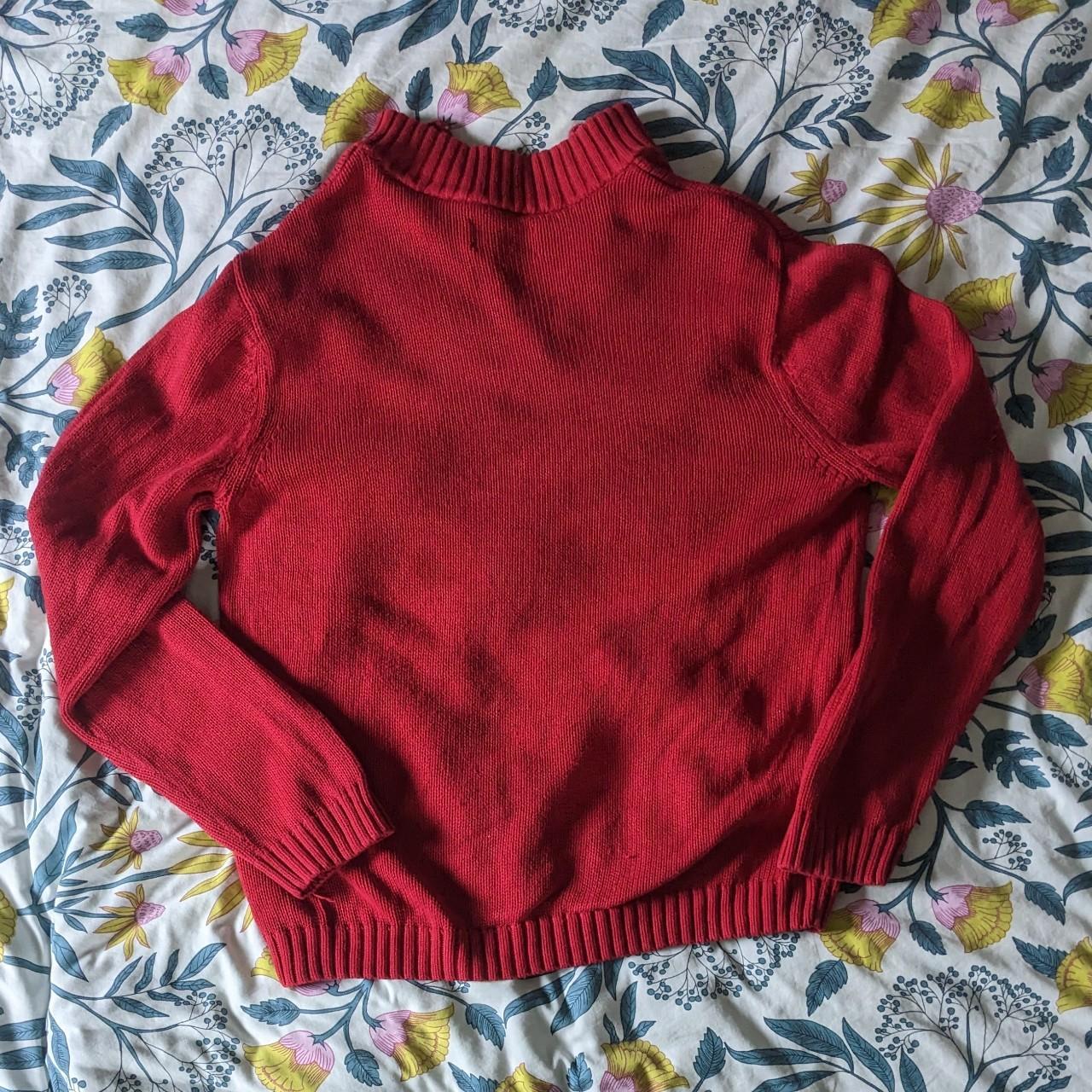 Chaps Men's Red Jumper | Depop