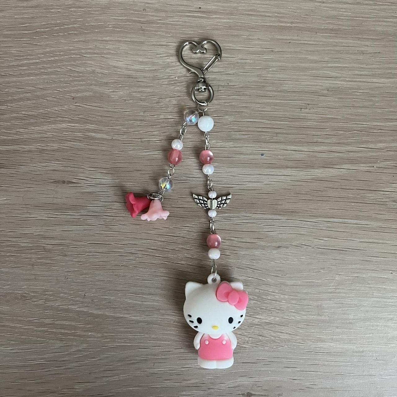 hello kitty sanrio handmade keychain ★☆... - Depop