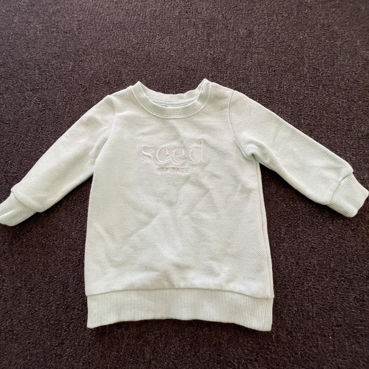 Seed baby’s tracksuit set Brand new- haven’t worn... - Depop