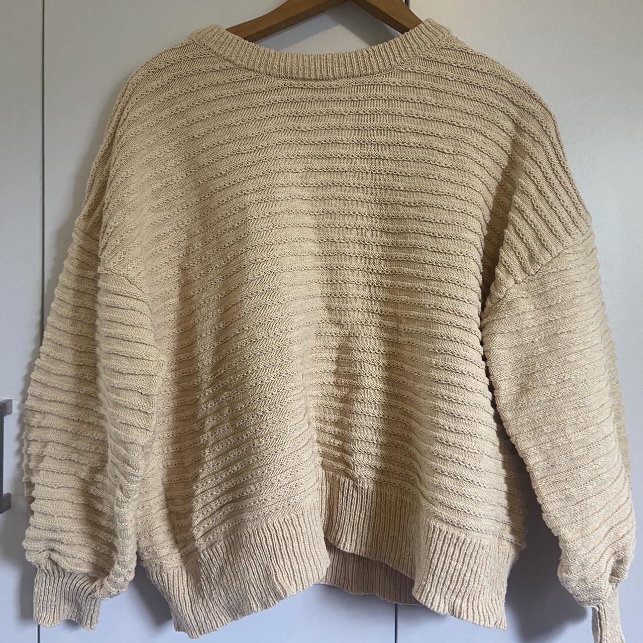 Ziggy Lou knit honey jumper. Worn twice Says it’s... - Depop