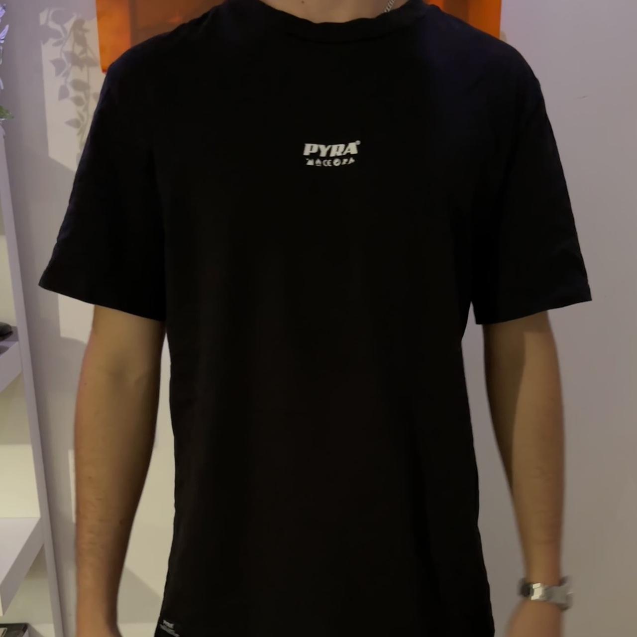 Pyra black tee Paid $60 - Depop
