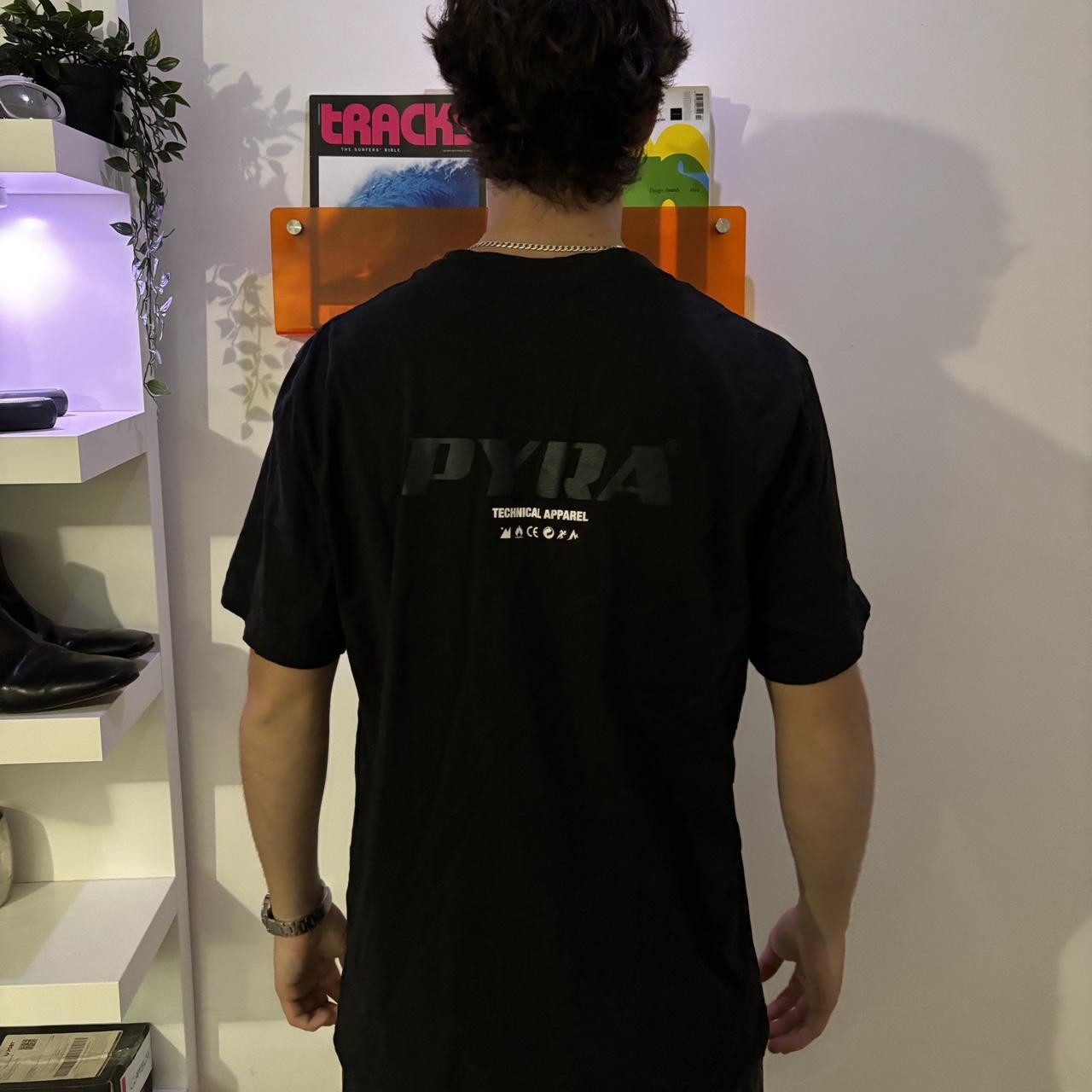 Pyra black tee Paid $60 - Depop