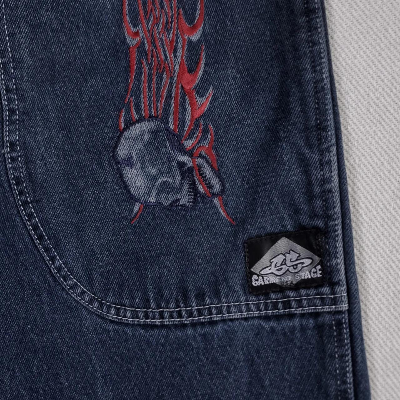 Vintage Garment Stage Jeans Mens Size 34 Baggy... - Depop