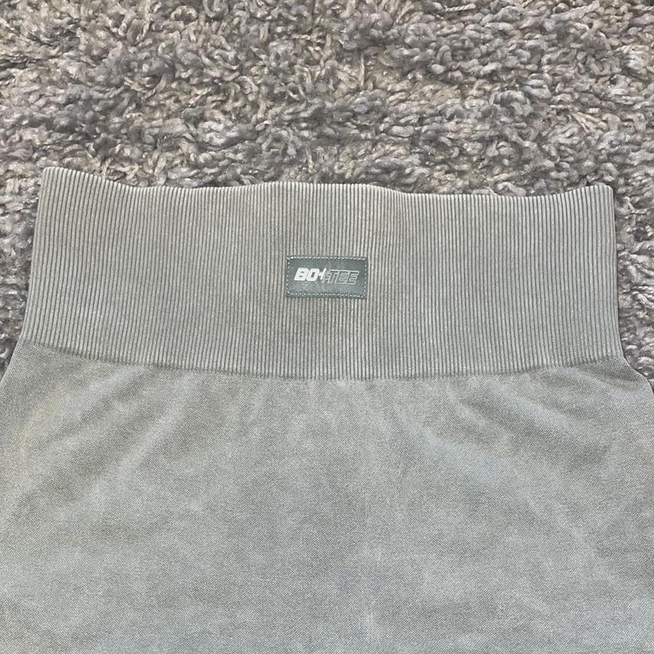 BO + TEE Acid Wash gym sports bra and leggings set... - Depop