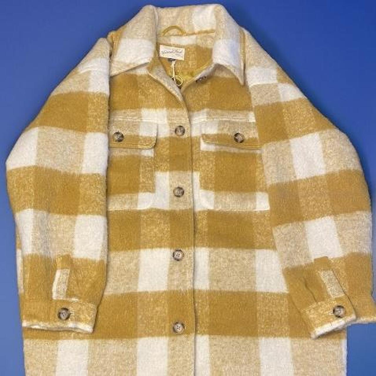 Universal Thread Yellow Shaket Coat/Jacket Size:... - Depop