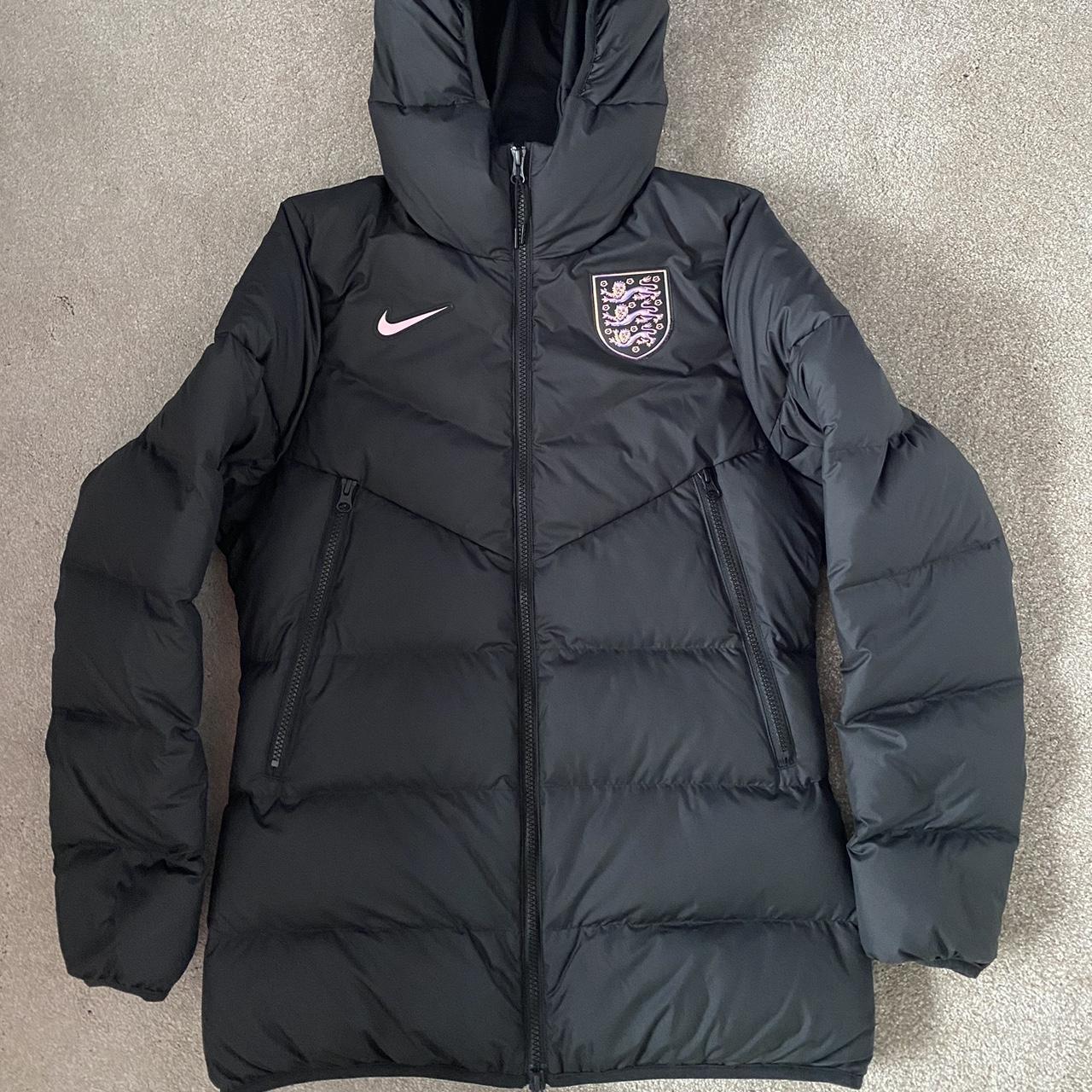 England football shirt 2022 puffer coat jacket ... - Depop