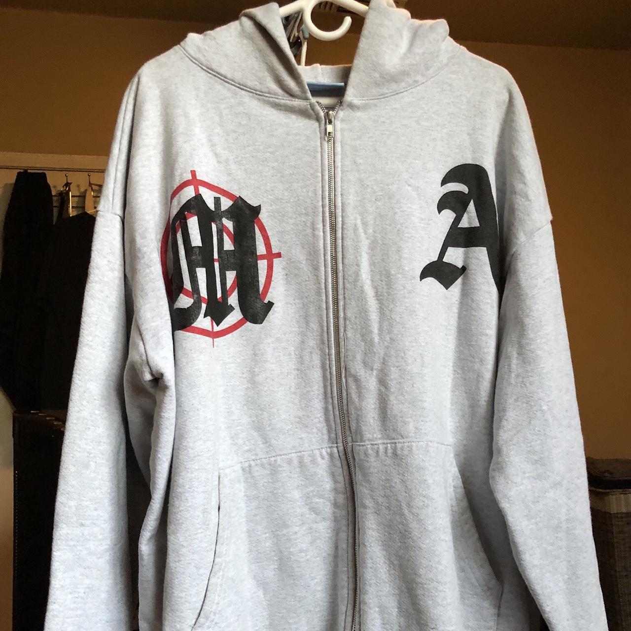 ABSENT X MENACE COLLAB ZIP UP this is not... - Depop