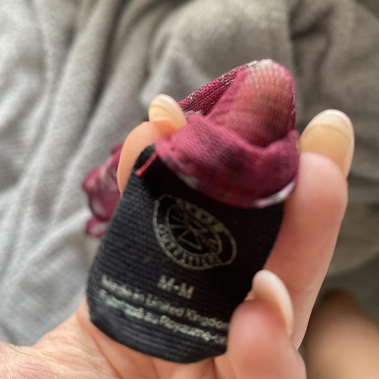 Urban outfitters burgundy mesh top -hardly worn... - Depop