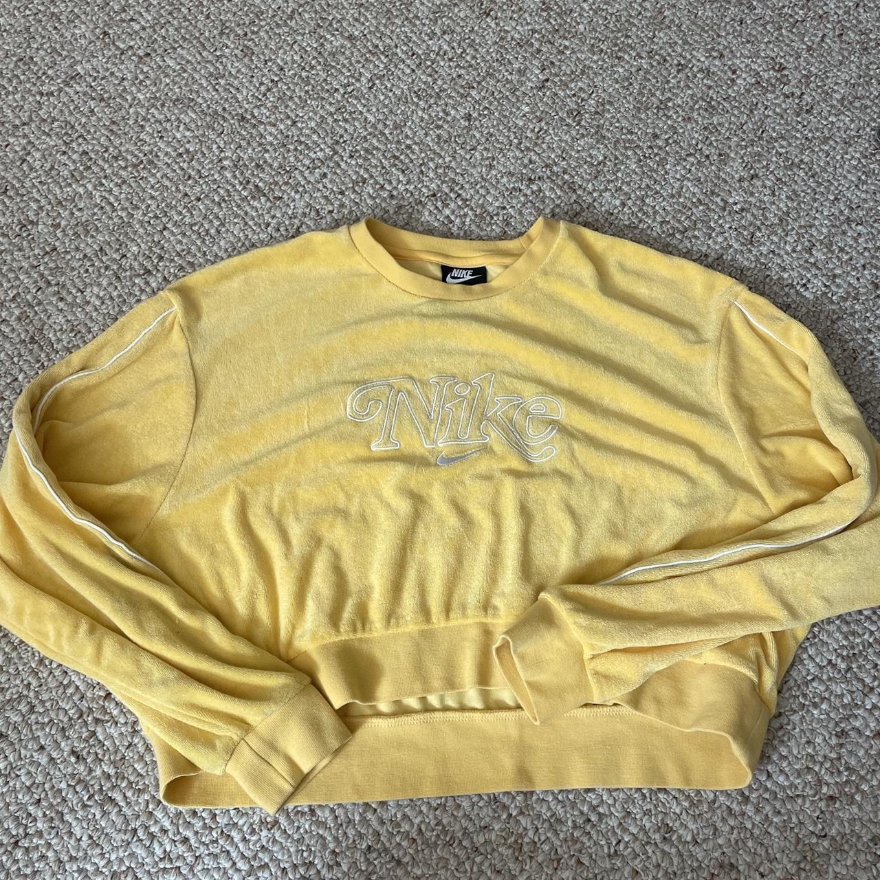 Nike terry cloth sweater (part of a matching set... - Depop