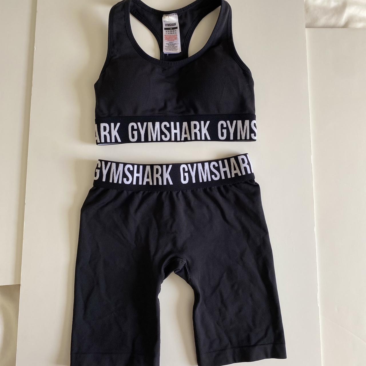 Black Gymshark Matching Workout Set In Size Xs🖤 So Depop