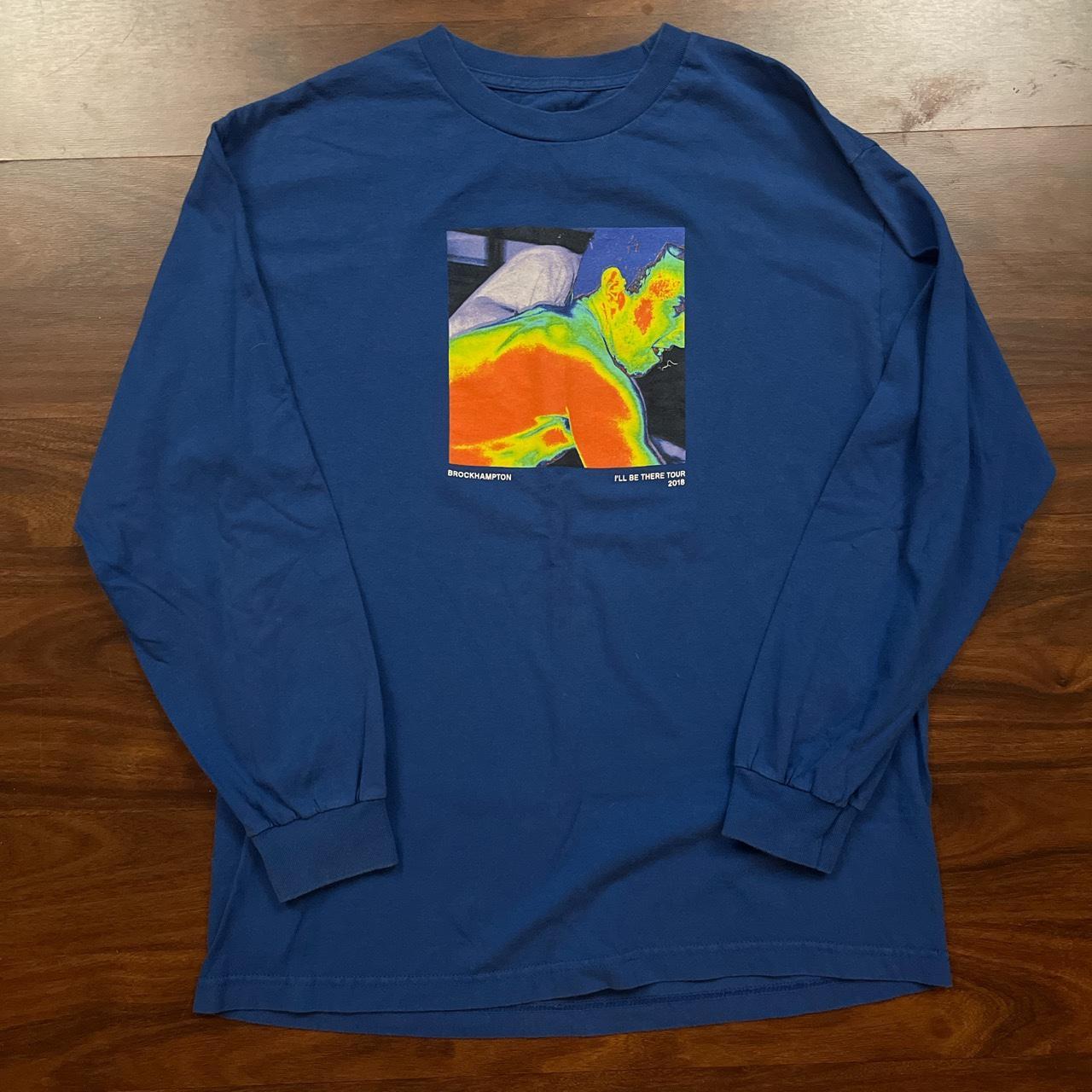 Brockhampton I’ll be there tour shirt (2019) barely... - Depop