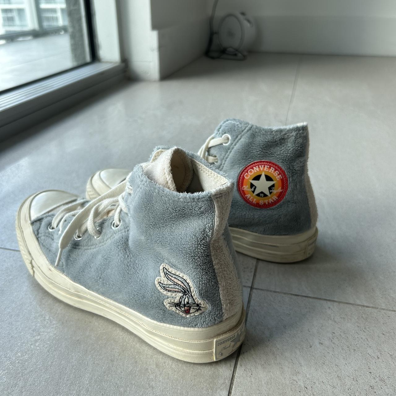 Looney Tunes Limited Edition Fluffy Converse... - Depop