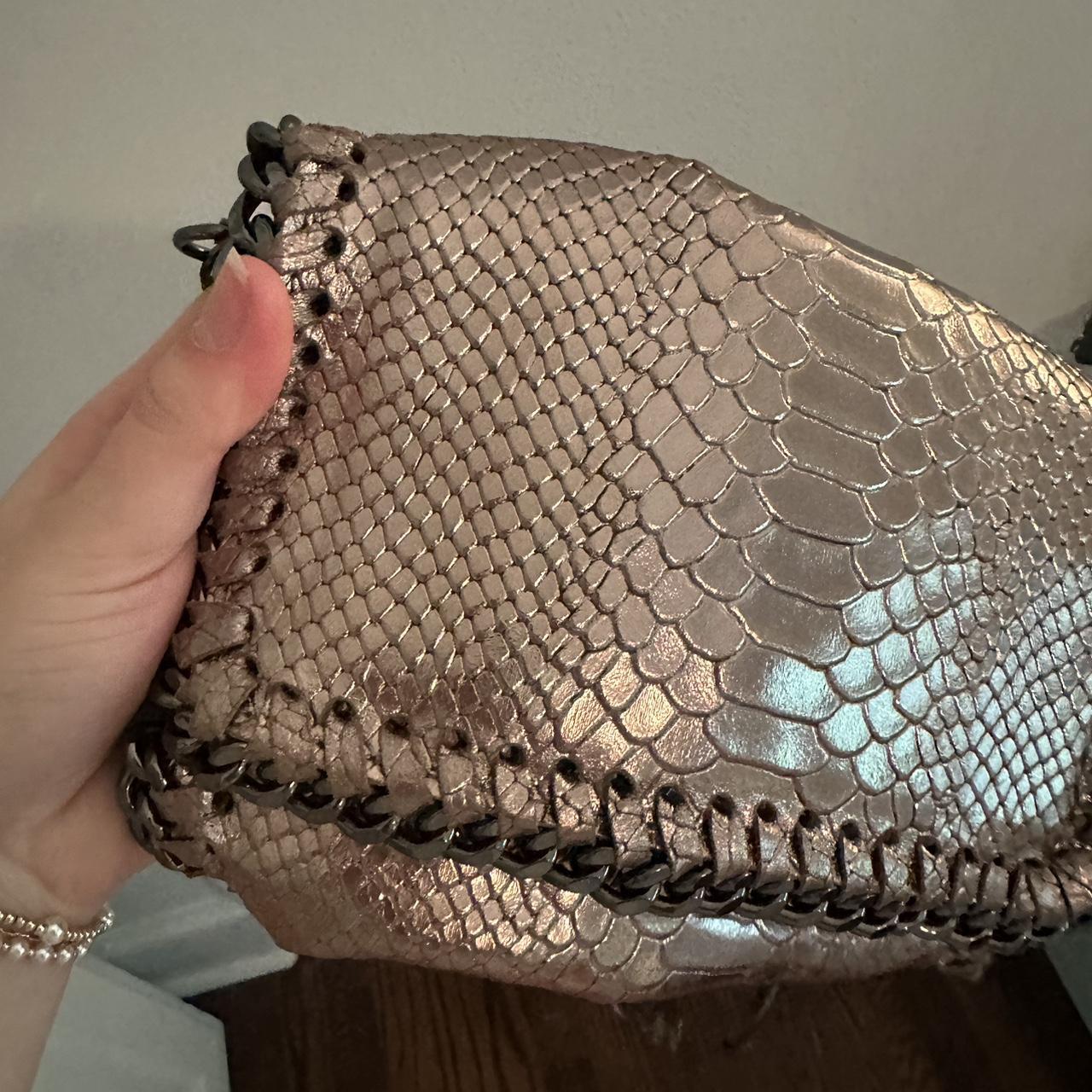 Karmic Juju gold snake cross body. Worn once. In... - Depop