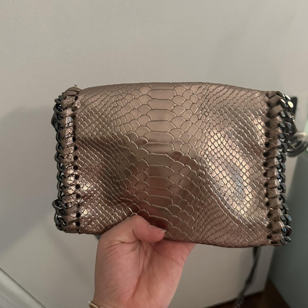 Karmic Juju gold snake cross body. Worn once. In... - Depop