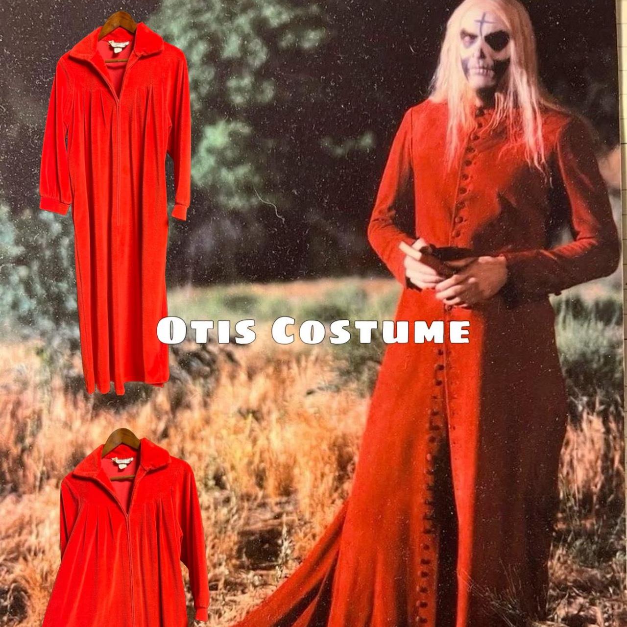 Vintage Red Mumu Halloween Costume Used for Otis... | Depop