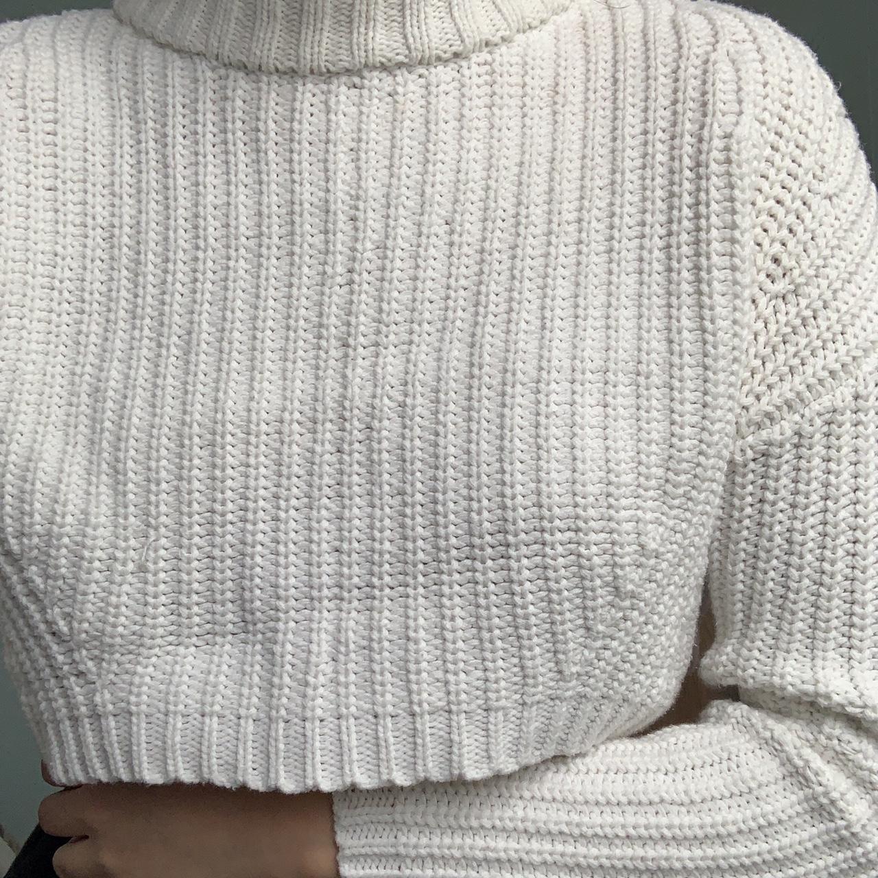 No Comment Women's White Jumper | Depop