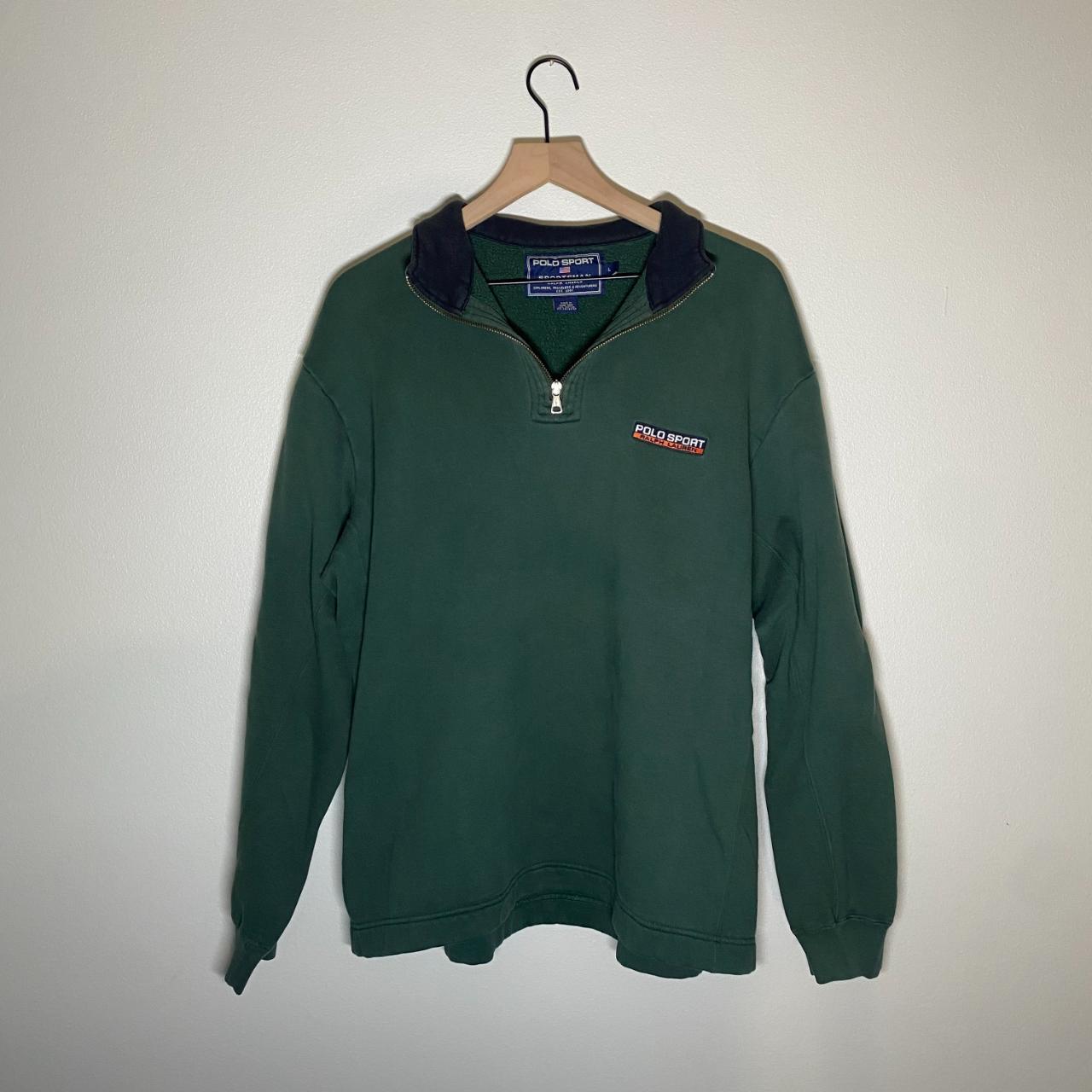 90s Ralph Lauren Polo Sport Quarter Zip Up | Large |... - Depop