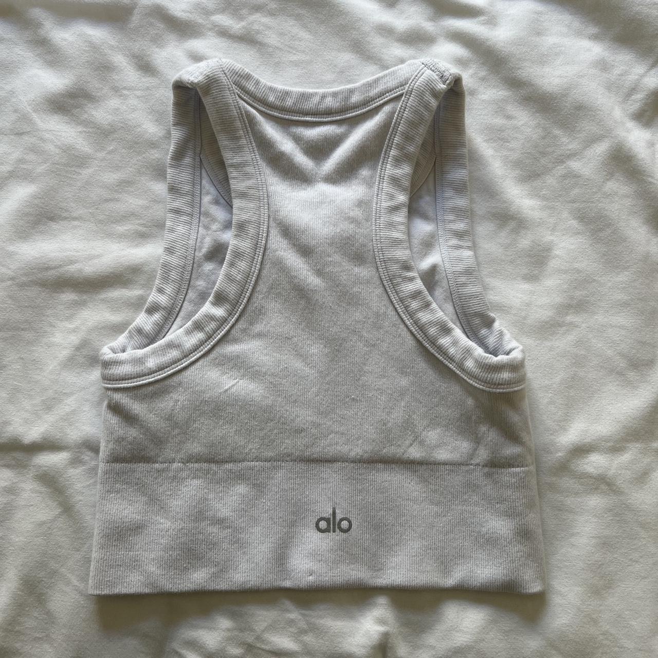 white alo tank - Depop