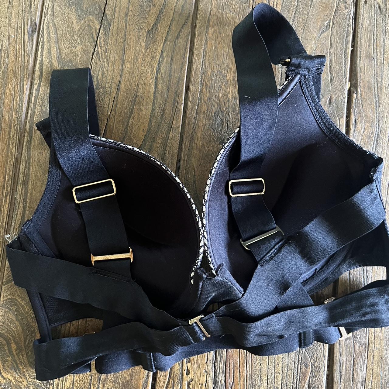 Honey birdette bra Size 14C black with nude cups and... - Depop