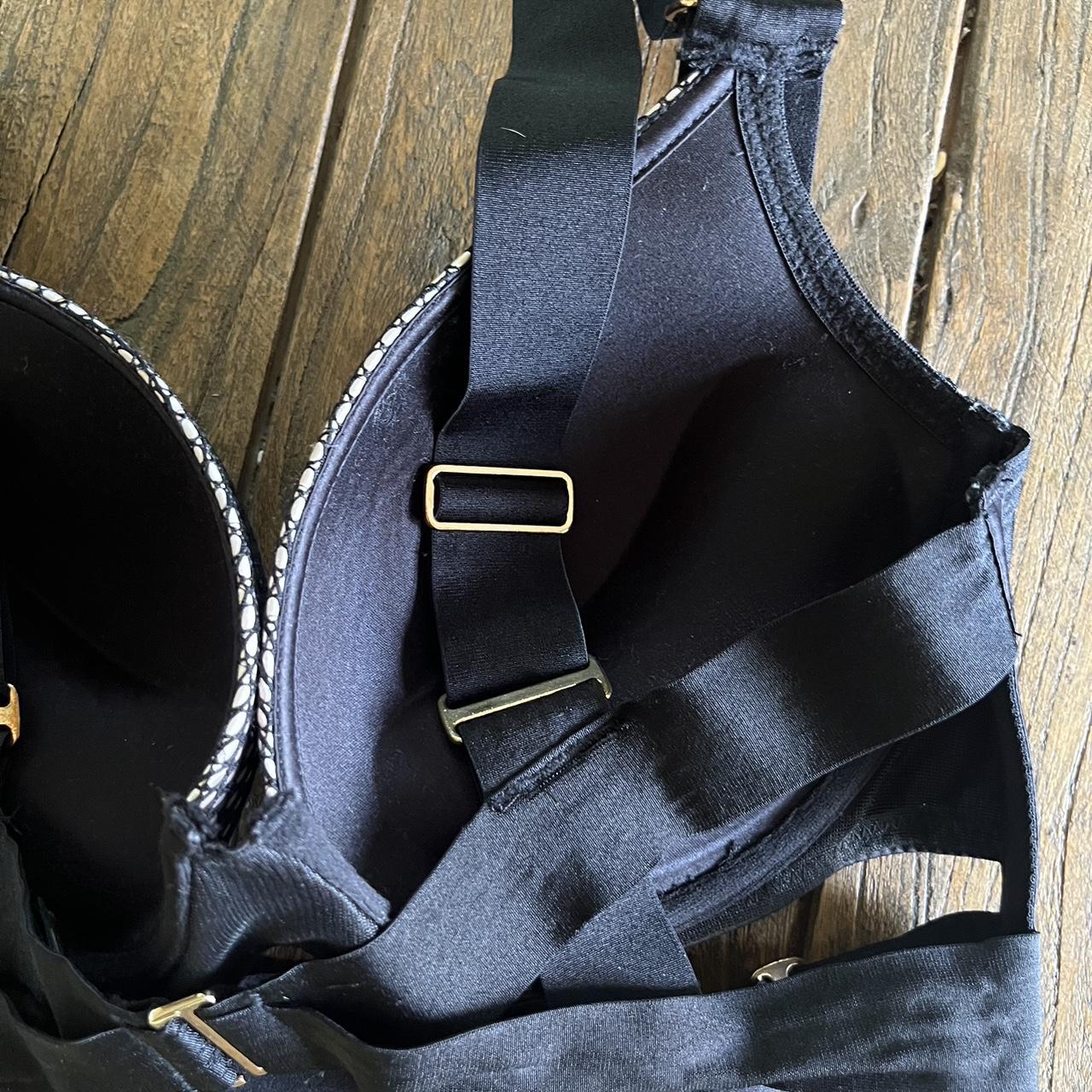 Honey birdette bra Size 14C black with nude cups and... - Depop