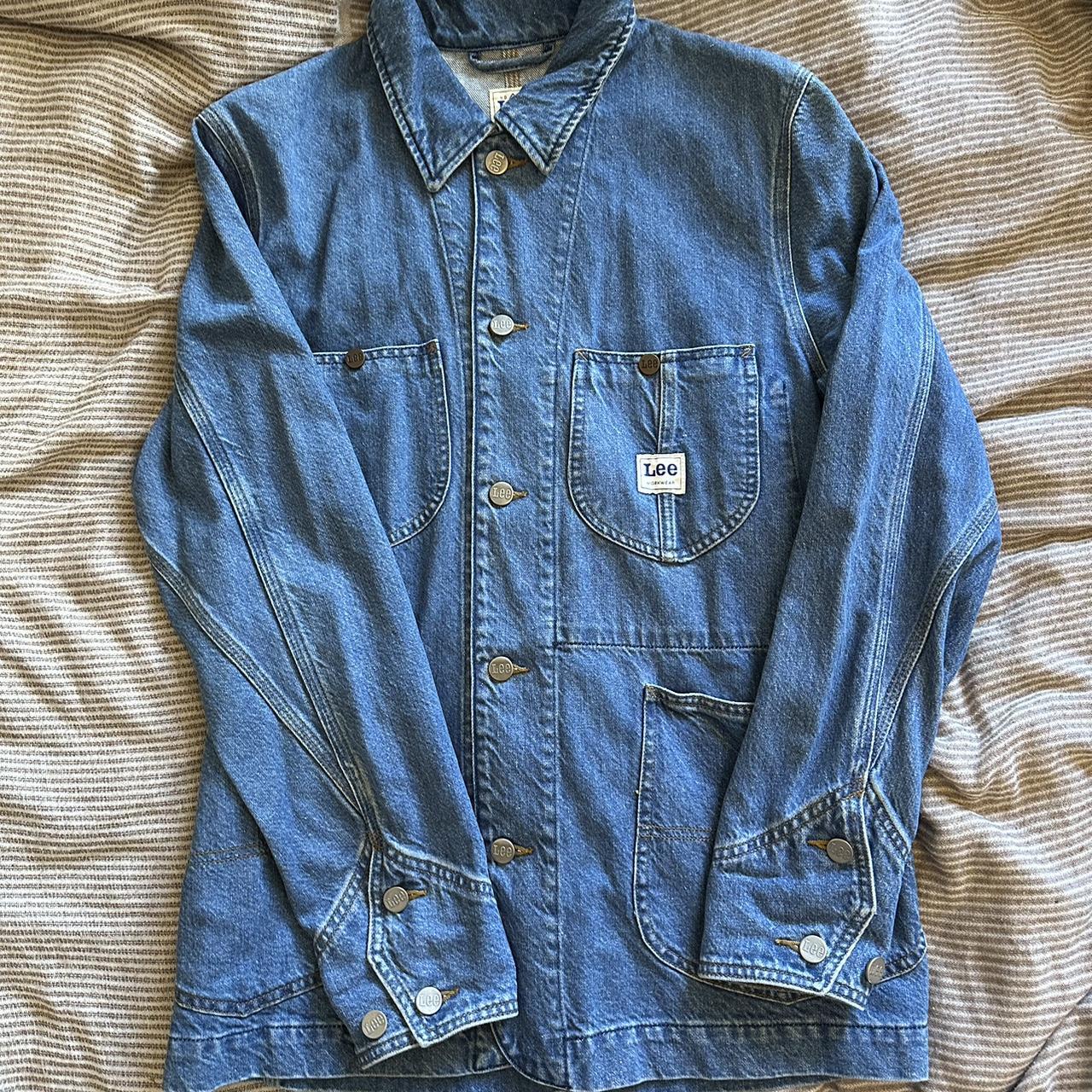 Men’s small Lee workwear jacket Like new Cotton... - Depop