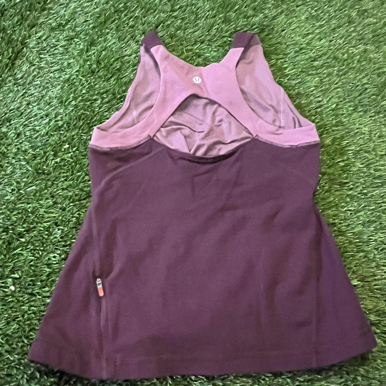 Lululemon tank top built in bra - Depop