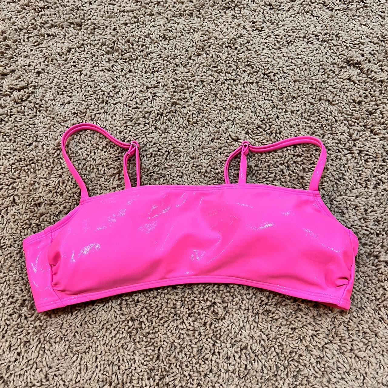 Target Women's Pink Bikini-and-tankini-tops | Depop