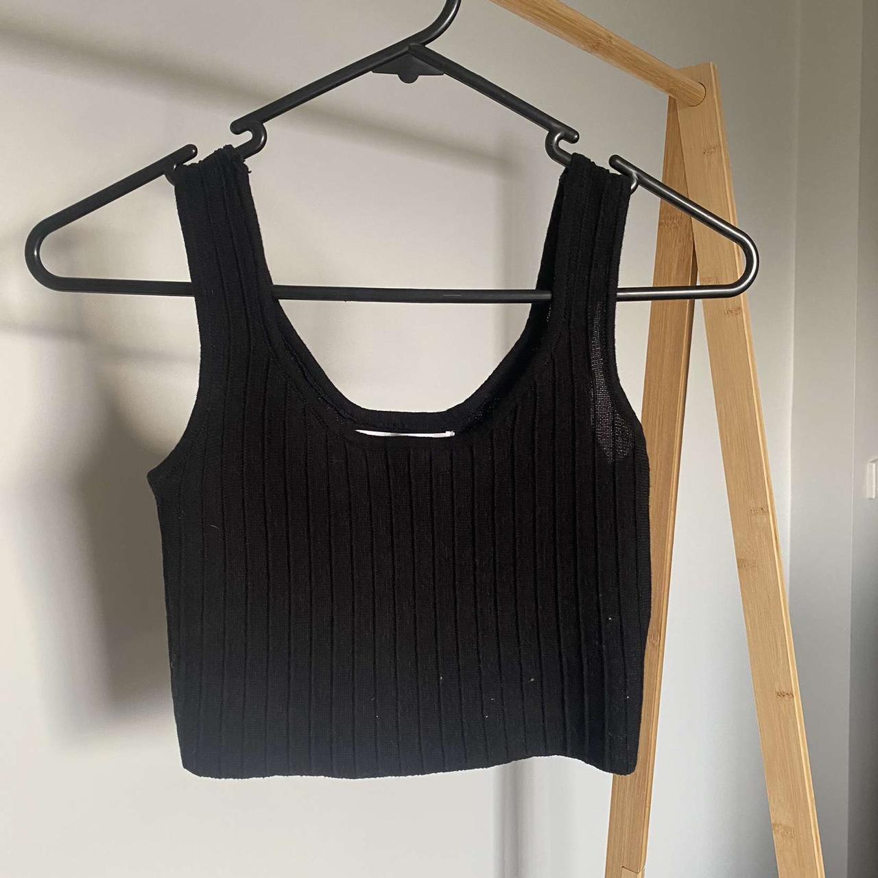 supre black tank singlet🌑 size: 2xs can fit a size... - Depop