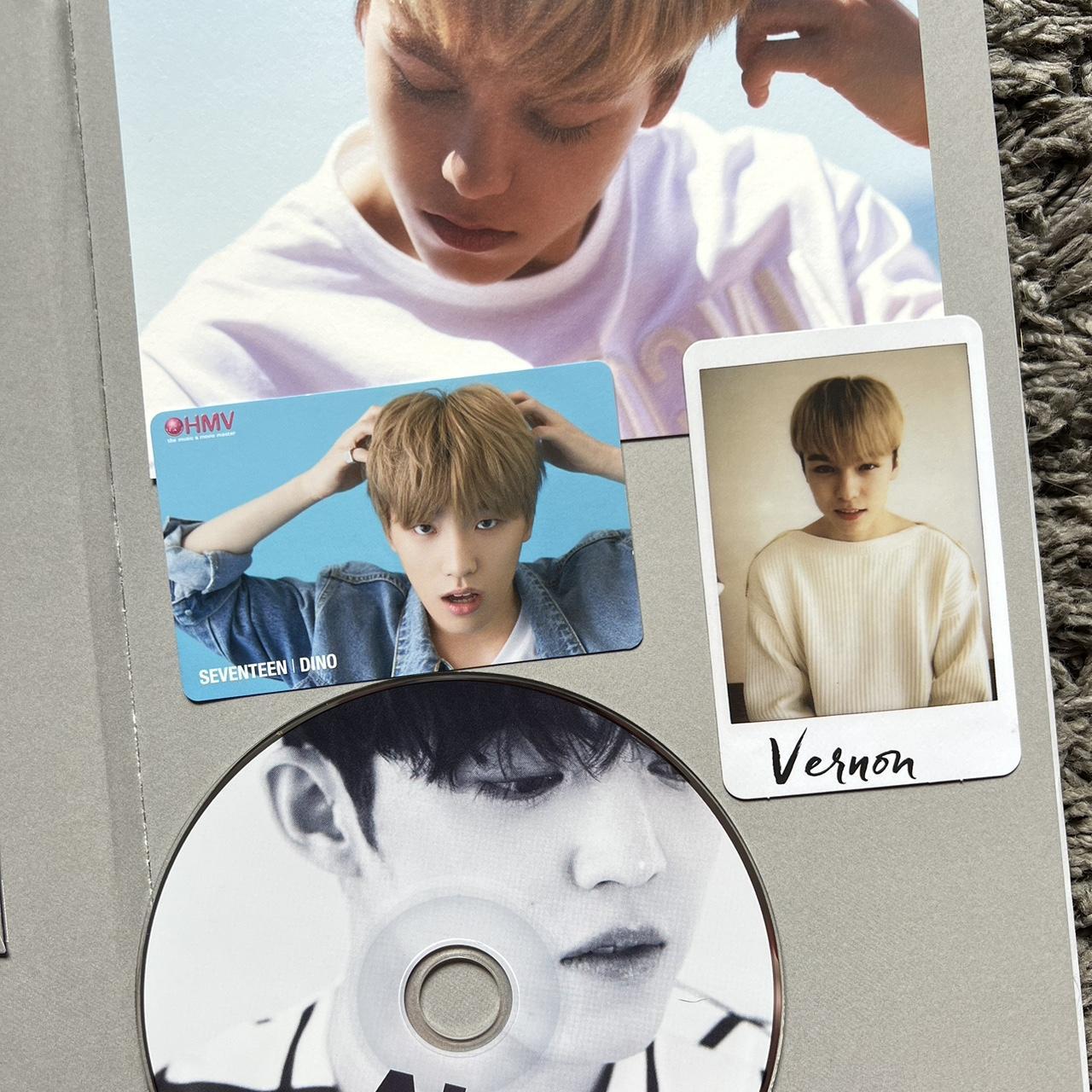 SEVENTEEN AL1 ALBUM all inclusions + rare dino HMV... - Depop