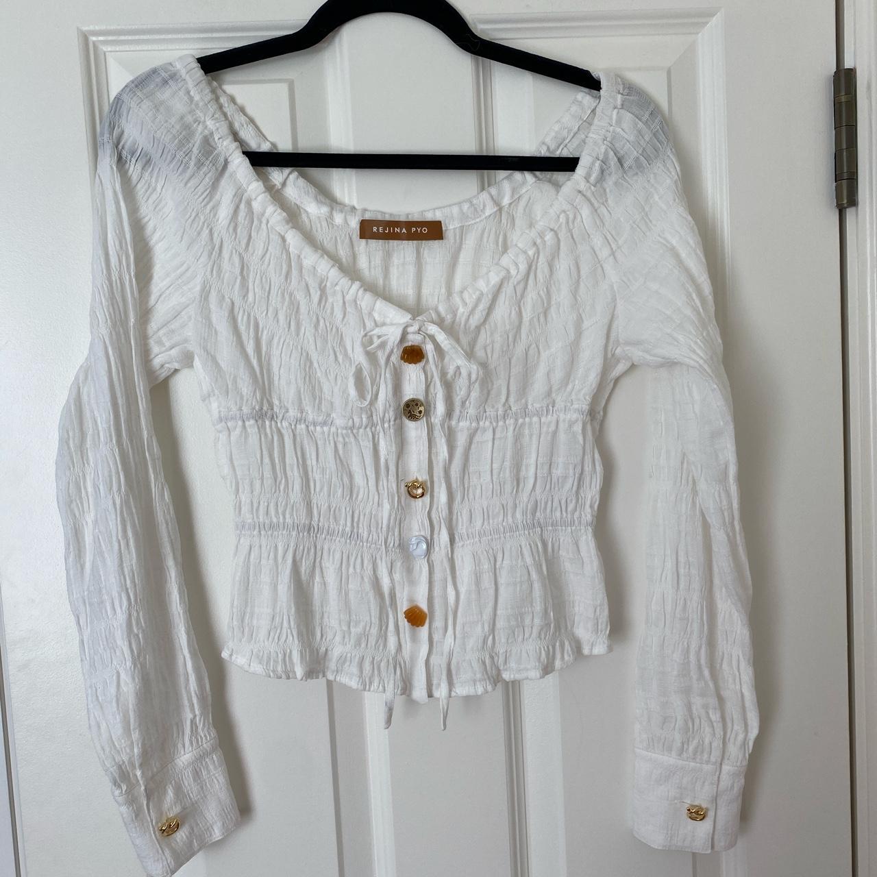 Regina Pyo Effi top. Organic cotton with Regina pyo... - Depop