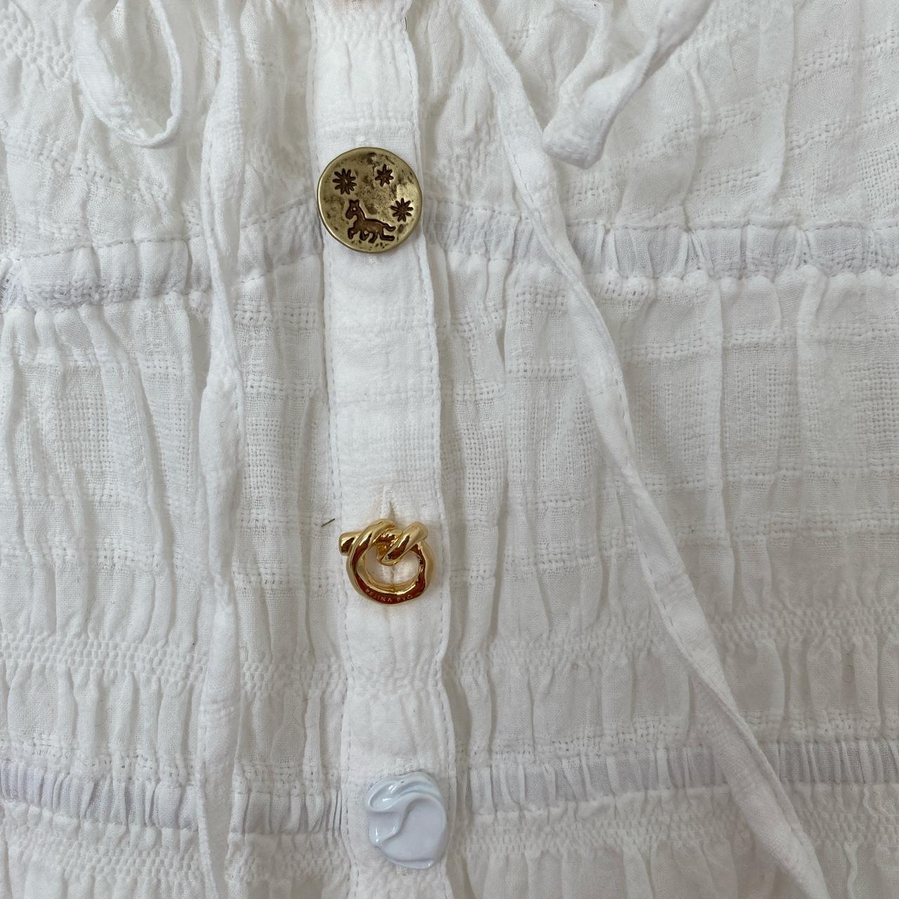 Regina Pyo Effi top. Organic cotton with Regina pyo... - Depop