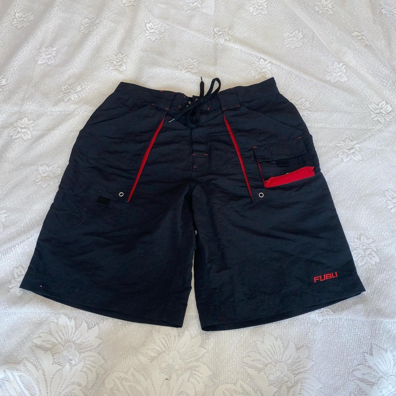 Fubu shorts condition is never worn in perfect... - Depop