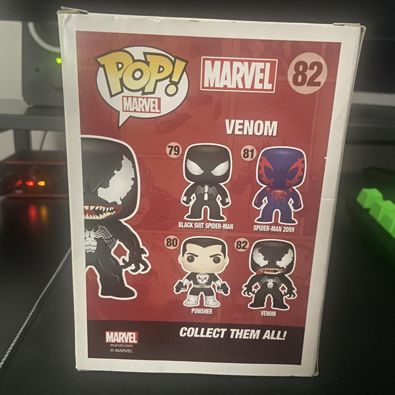 Exclusive marvel venom 82 funko pop vinyl. Original... - Depop