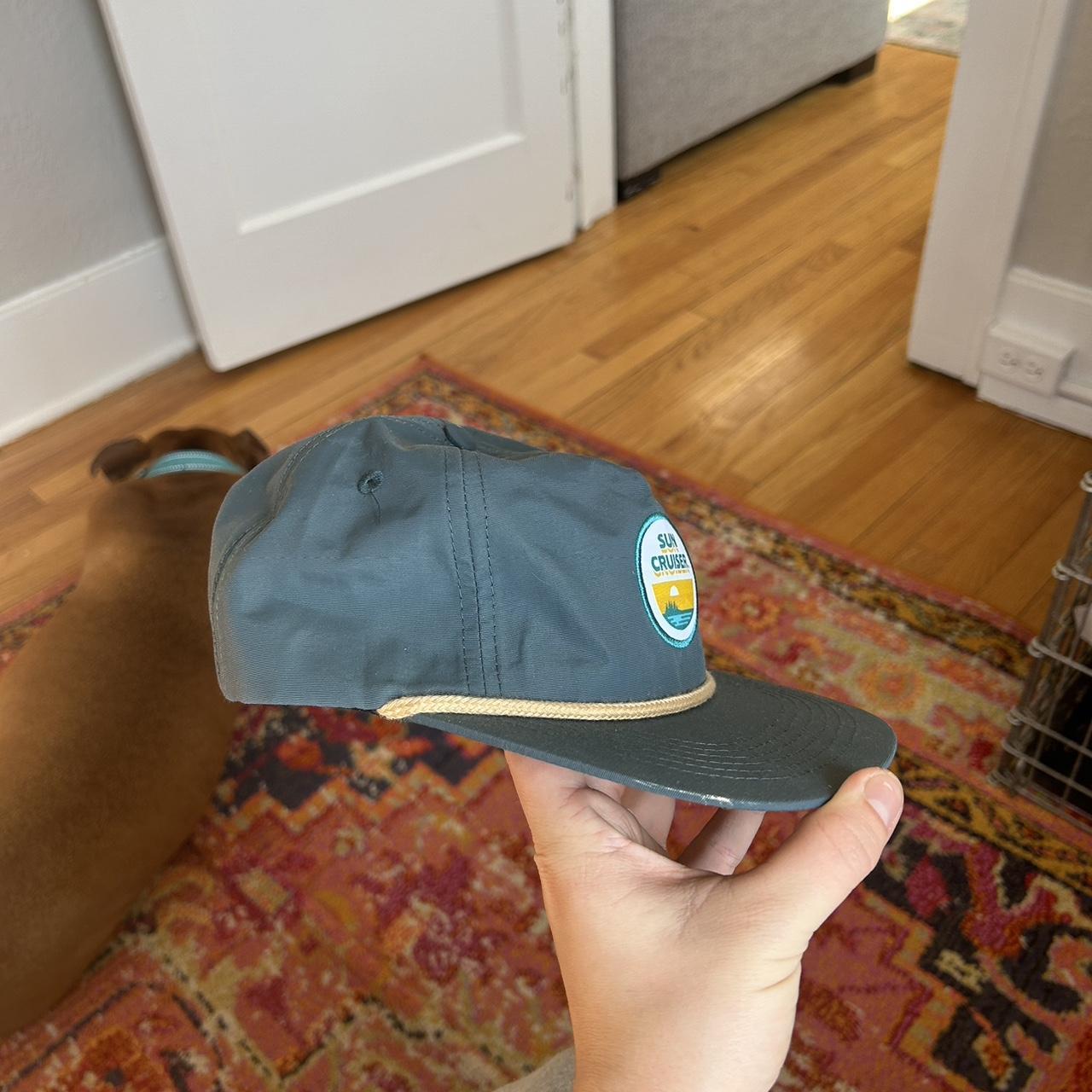 Blue and yellow Sun Cruiser hat #hats #samadams | Depop