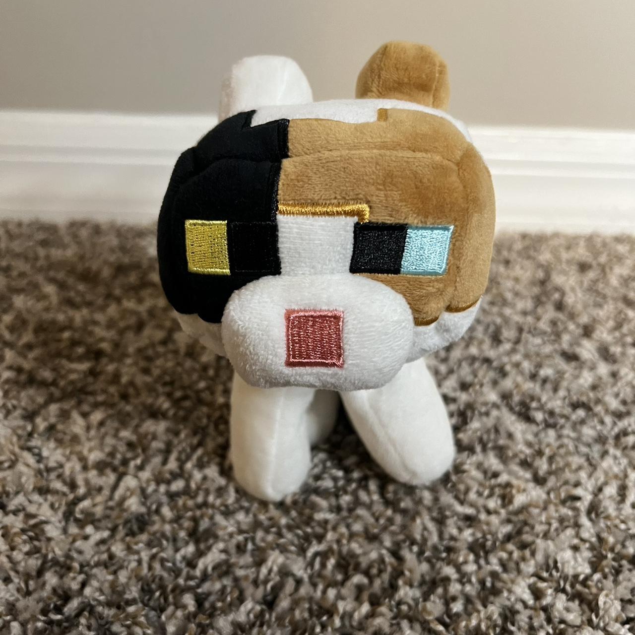 Minecraft Calico cat plush toy #Minecraft... | Depop