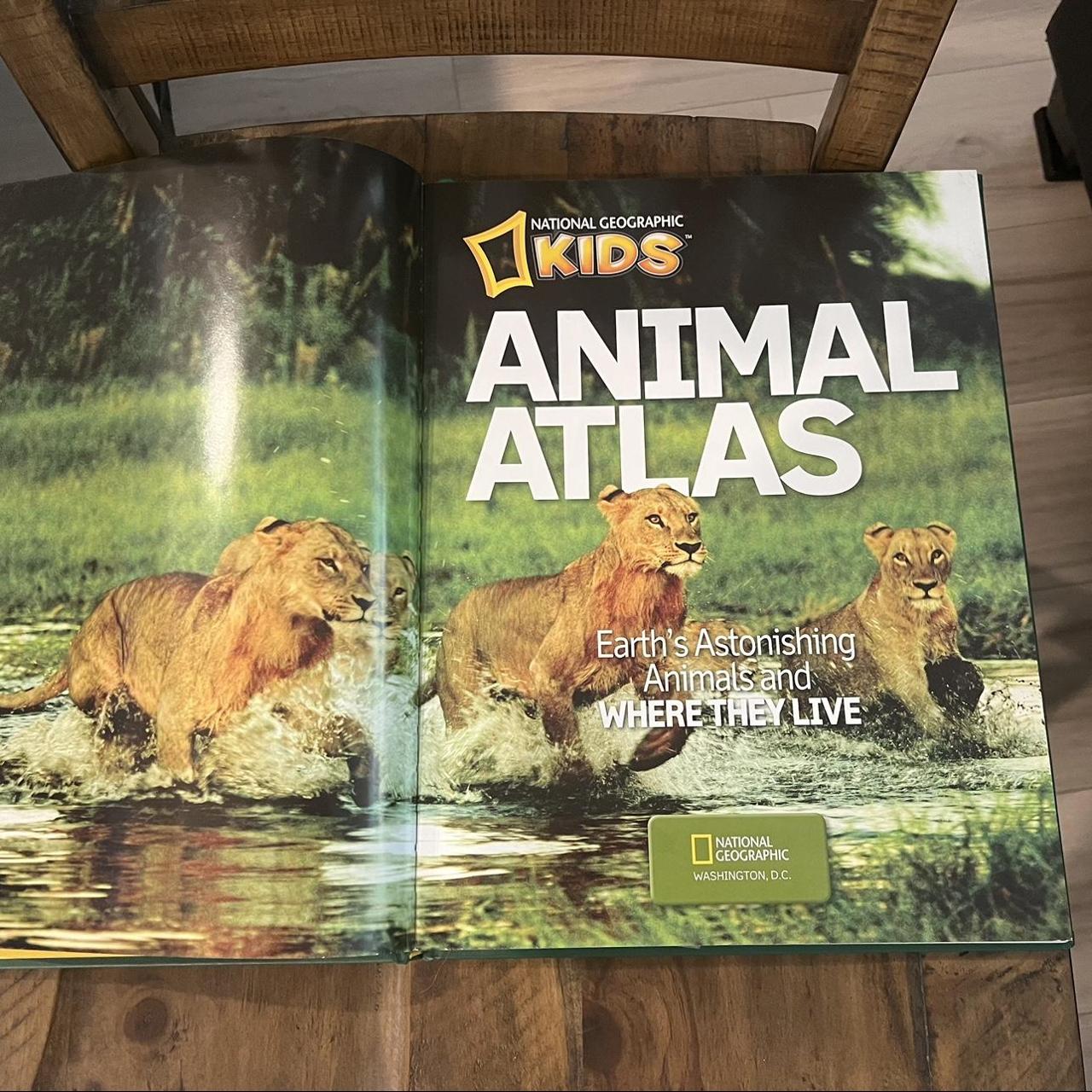 National Geographic Wild Animal Atlas Earth's... - Depop