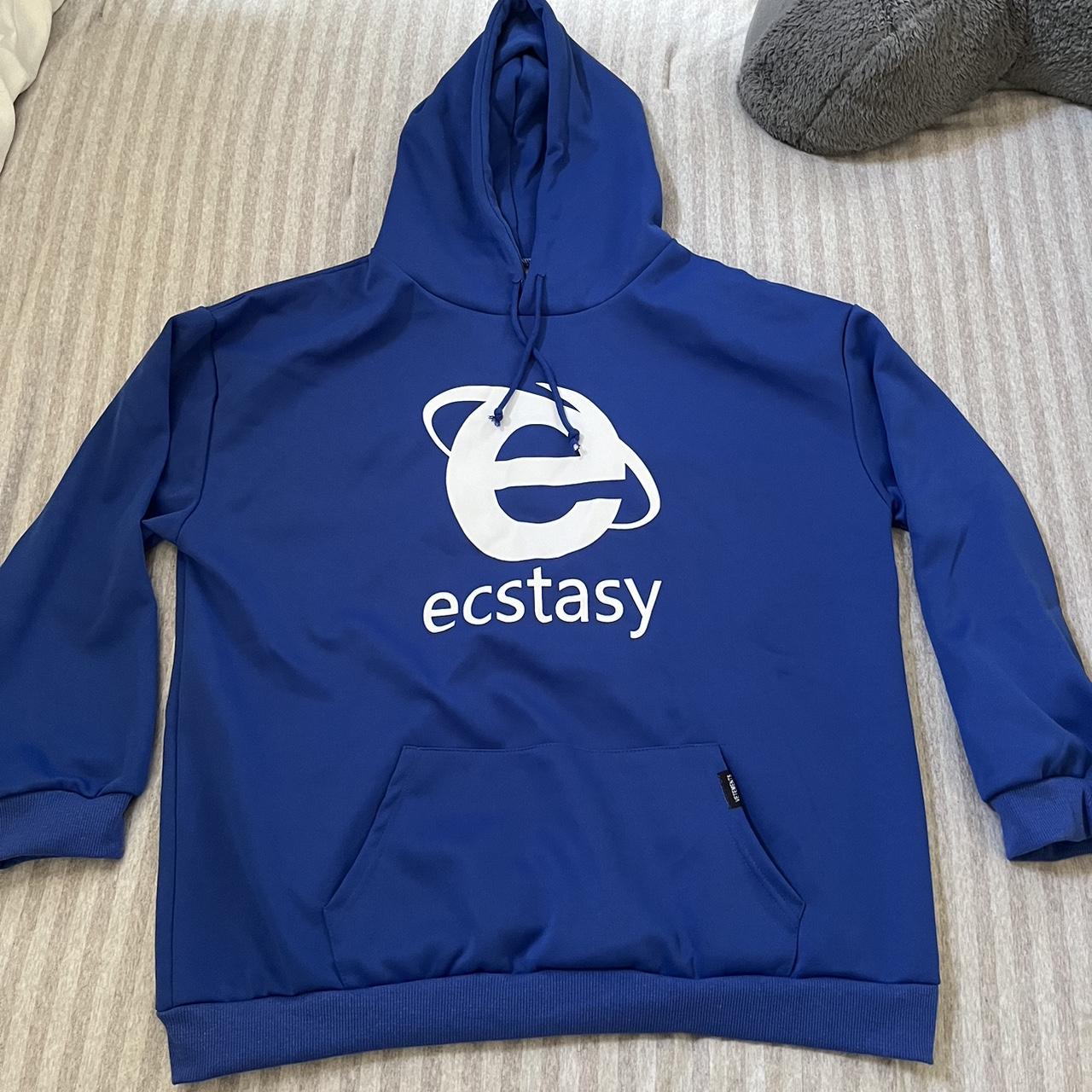 Vetements ecstasy hoodie (rep) Brand new, never... - Depop
