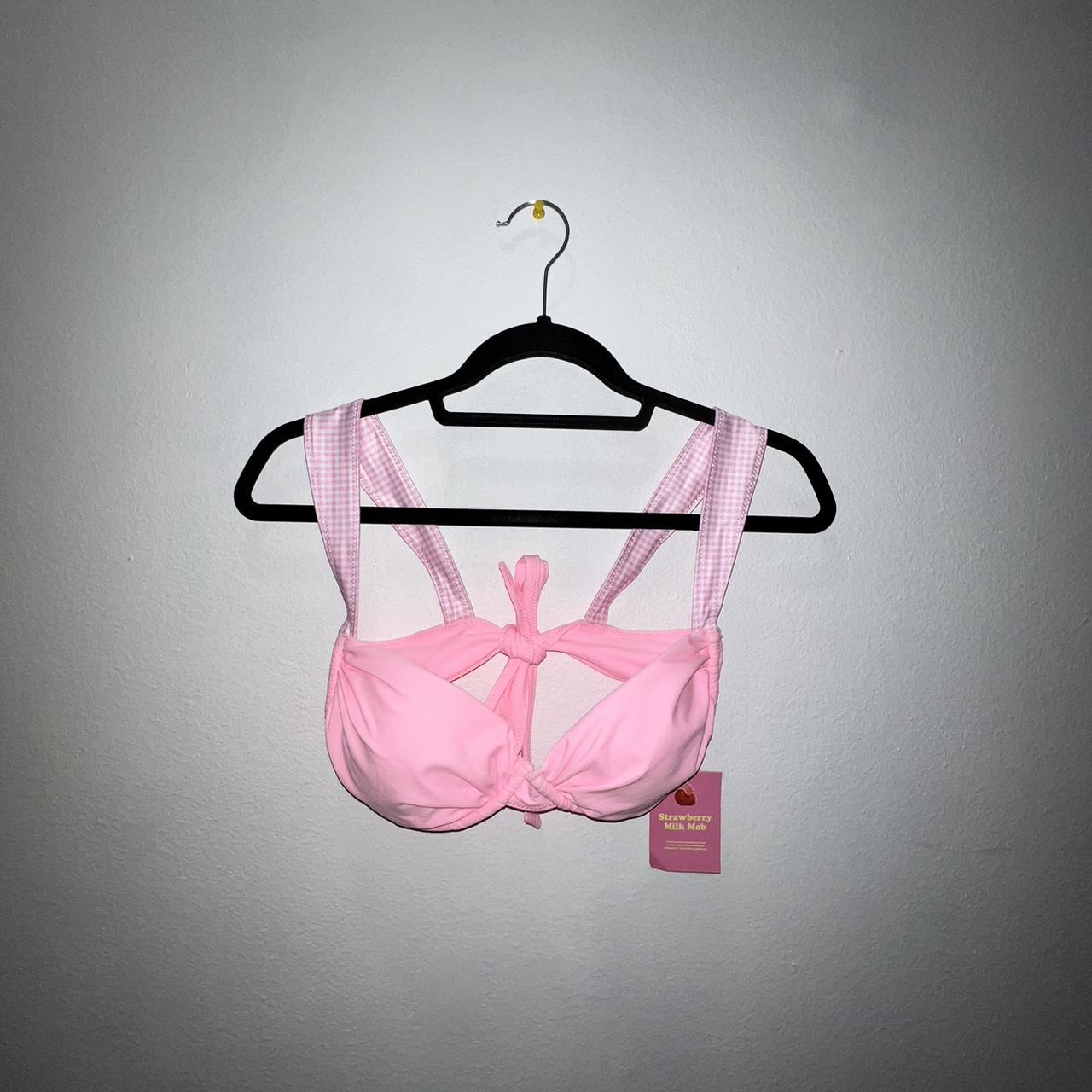 Strawberry milk mob ballerina bikini set - Depop