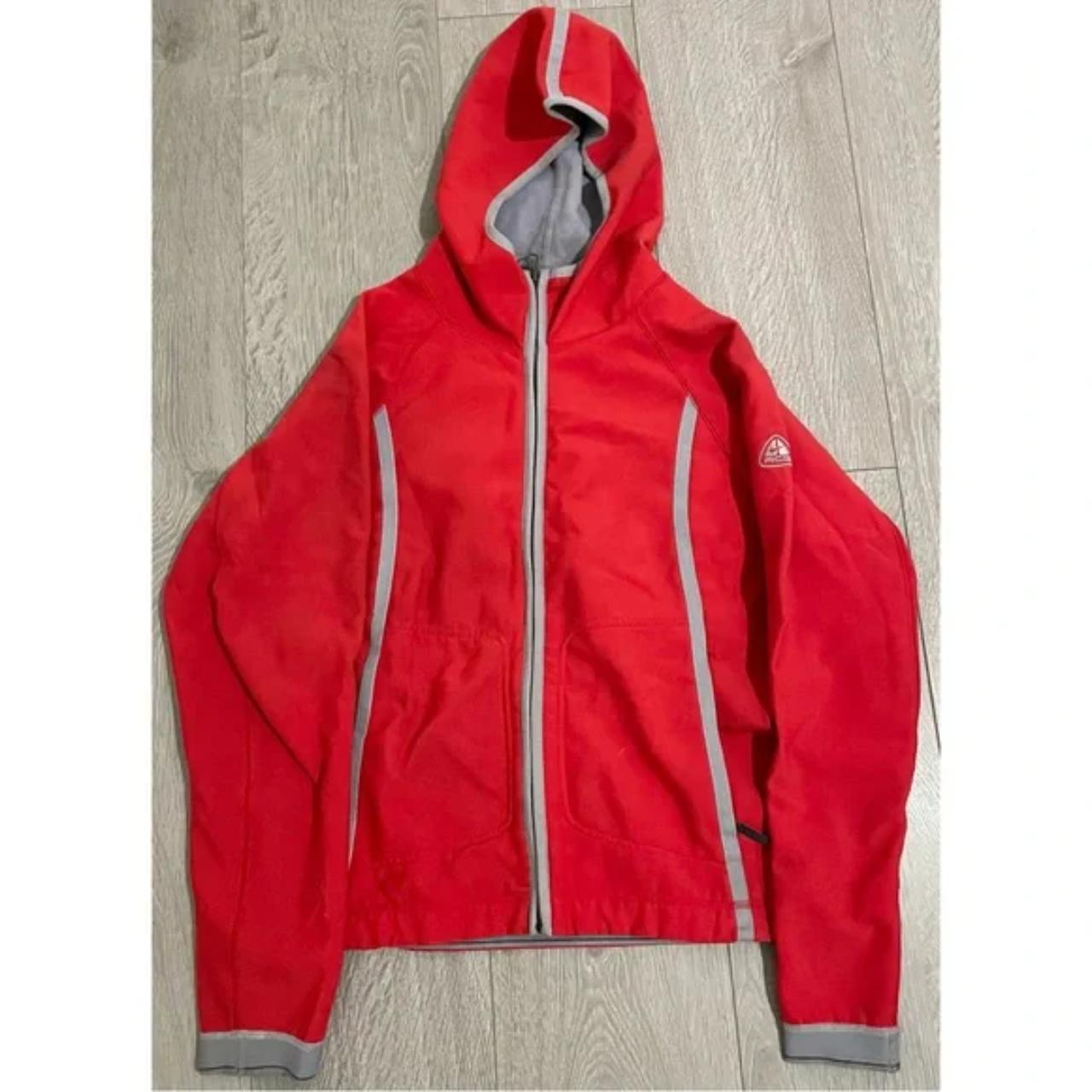Nike ACG Red Zip Up Winter Jacket Size:... - Depop