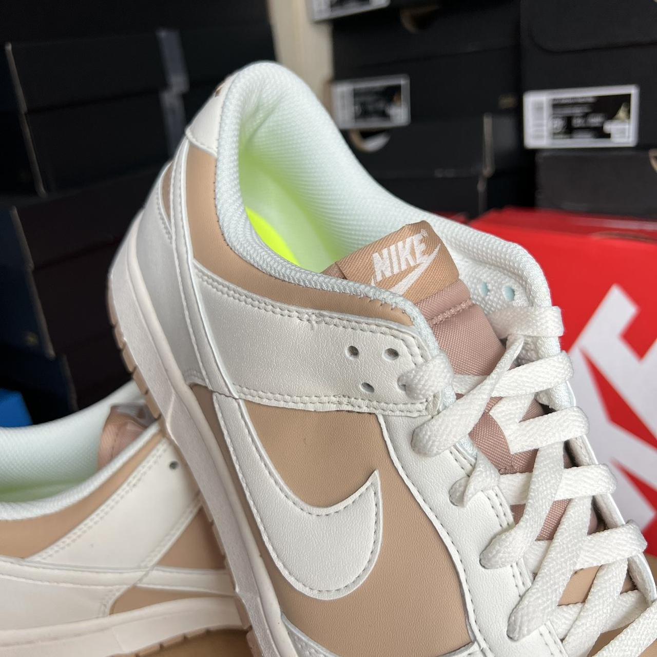 NIKE DUNK LOW MOCHA SAIL HEMP BEIGE BROWN DUNK... - Depop